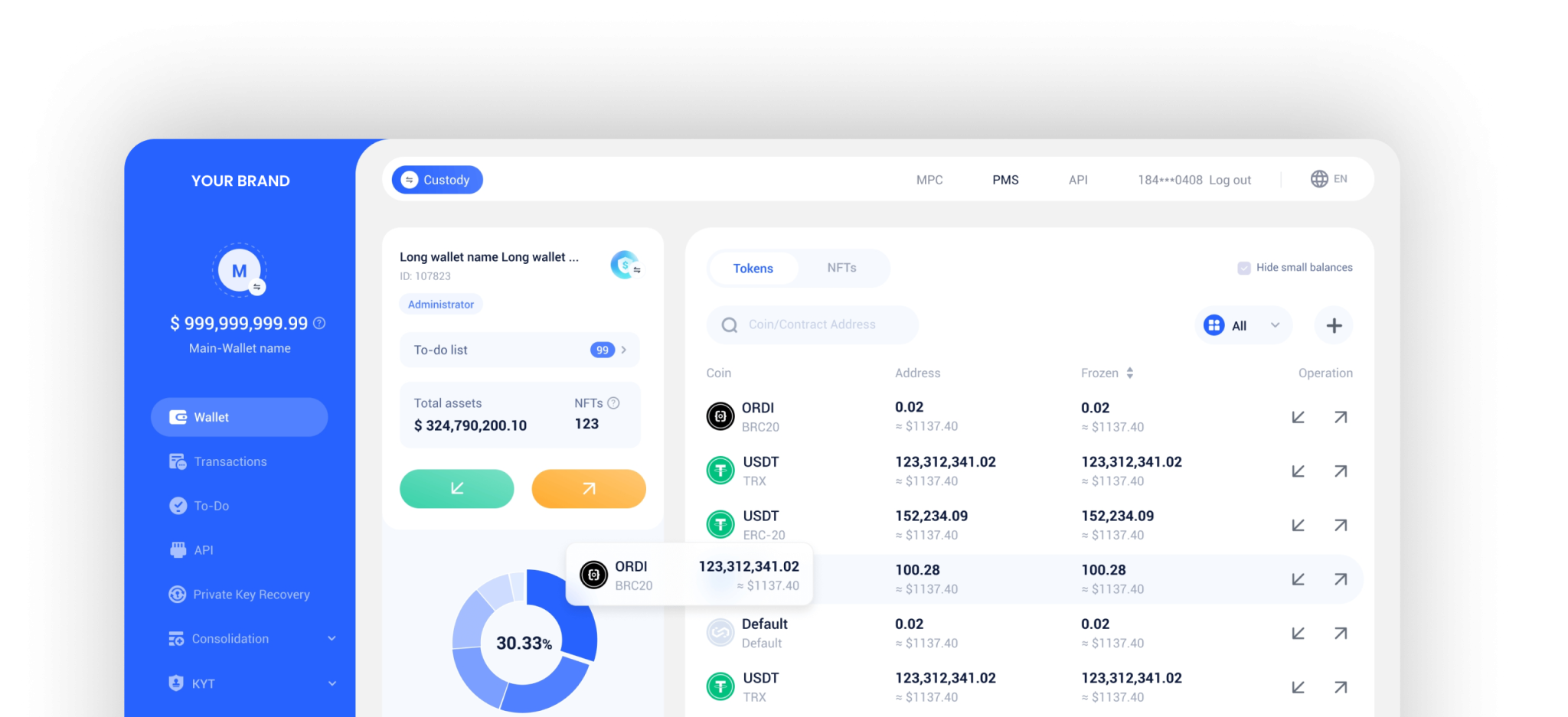 ChainUp White Label Crypto Card Solution